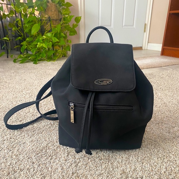 Guess | Bags | Vintage Guess Mini Nylon Backpack Black | Poshmark